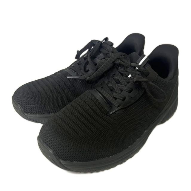 【中古】オーソフィート Orthofeet ハンズフリースニーカー ローカットスニーカー 6.5 ブラック レディース