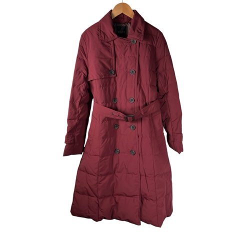 【中古】ダーマコレクション dama collection ダウンコート ダブルブレスト 9AR Mサイズ相当 ボルドー ロングコート レディースの通販はau PAY マーケット - ブランド ...