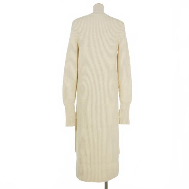 【中古】未使用品 アンドゥムルメステール ANN DEMEULEMEESTER リブニット ロングワンピース サイドスリット 長袖 XS 中古】未使用品 アンドゥムルメステール ANN DEMEULEMEESTER