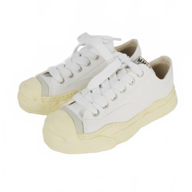 【中古】未使用品 ミハラヤスヒロ MIHARA YASUHIRO HANK VL OG ハンク ヴィンテージソール スニーカー 39 白