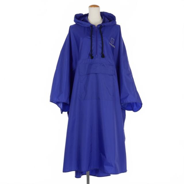【中古】アクネ ストゥディオズ Acne Studios リフレクティブ フェイス ポンチョ コート S/M 紫 パープル