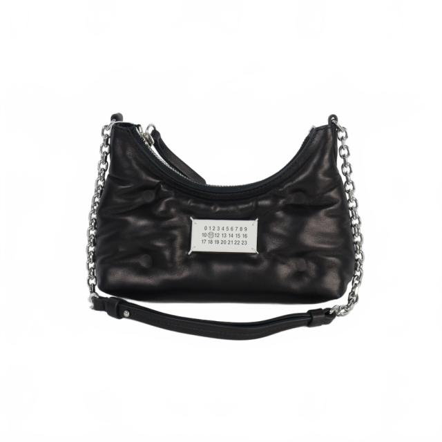 【中古】メゾンマルジェラ Maison Margiela グラムスラム マイクロ GLAM SLAM ブラック 黒 SB1WG0021 P4300 T8013