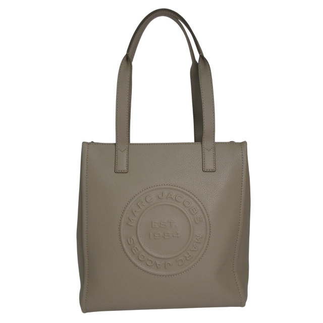【中古】マークジェイコブス MARC JACOBS 美品 signet work tote シグネット ワーク トート バッグ ベージュ系