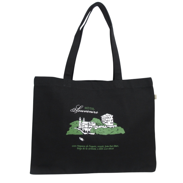 【中古】アーペーセー A.P.C. ×JJJJound ジョウンド タグ付き ロゴトートバッグ ブラック k207560 0530