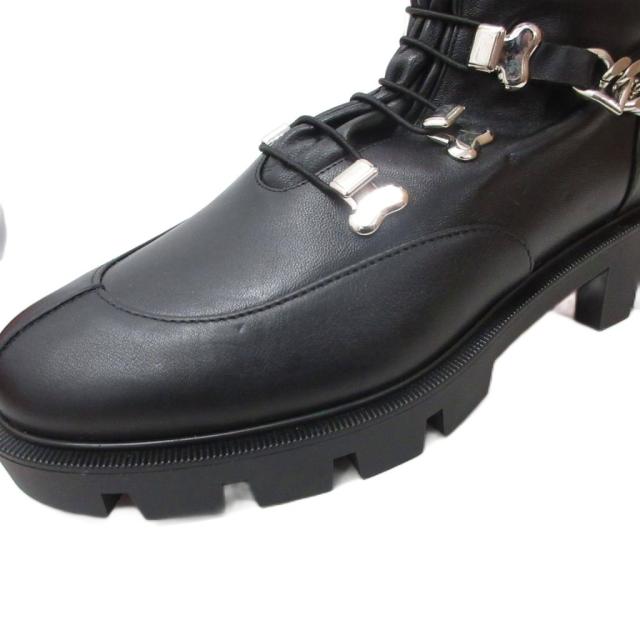 中古】クリスチャンルブタン 美品 Horse Guards トラックブーツ