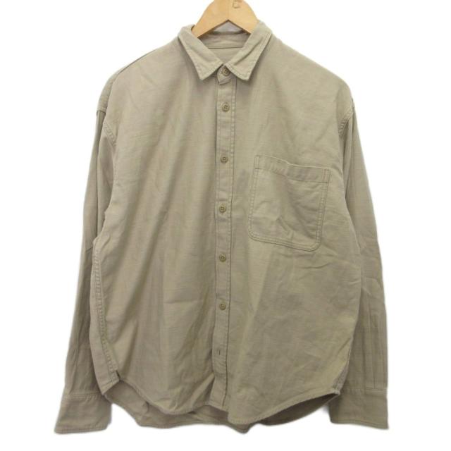 【中古】プラージュ Plage 美品 25SS シャツ 長袖 無地 25-050-922-1000-1-0 レディース