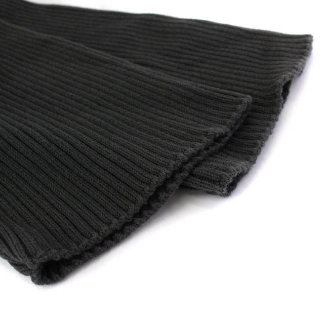 中古】BALENCIAGA UNIFIT 21SS Rib Crewneck リブニット セーター ロゴ