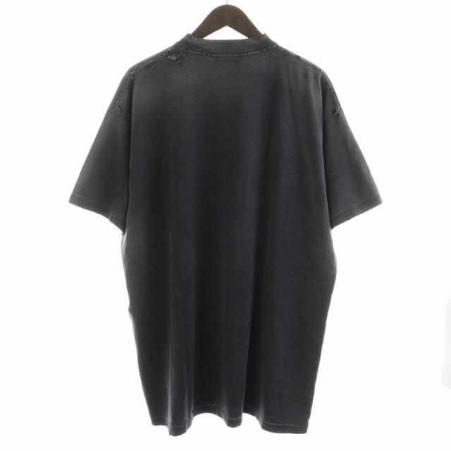 【中古】バレンシアガ BALENCIAGA UNISEX not been done Tシャツ カットソー 半袖 オーバーサイズ L グレー 中古】バレンシアガ BALENCIAGA UNISEX not been done Tシャツ