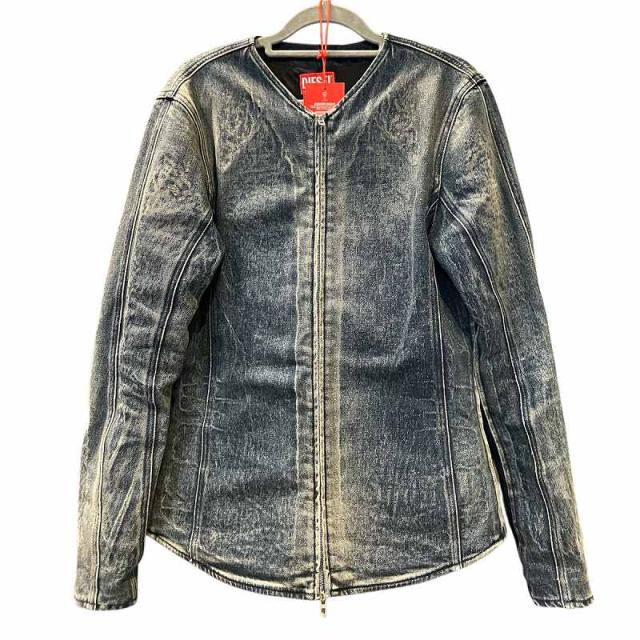 【中古】未使用品 ディーゼル DIESEL 25SS タグ付き  WZP デニムジャケット M ブルー A17922007BG ☆AA★ メンズ