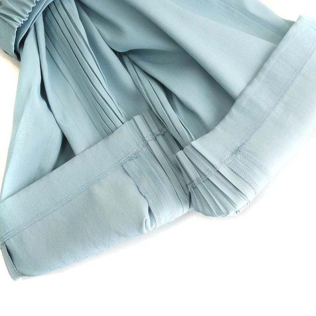 【中古】イッセイミヤケメン ISSEY MIYAKE MEN サイドプリーツパンツ テーパードパンツ 3 ライトブルー LA33FF092 中古】イッセイミヤケメン ISSEY MIYAKE MEN サイドプリーツパンツ