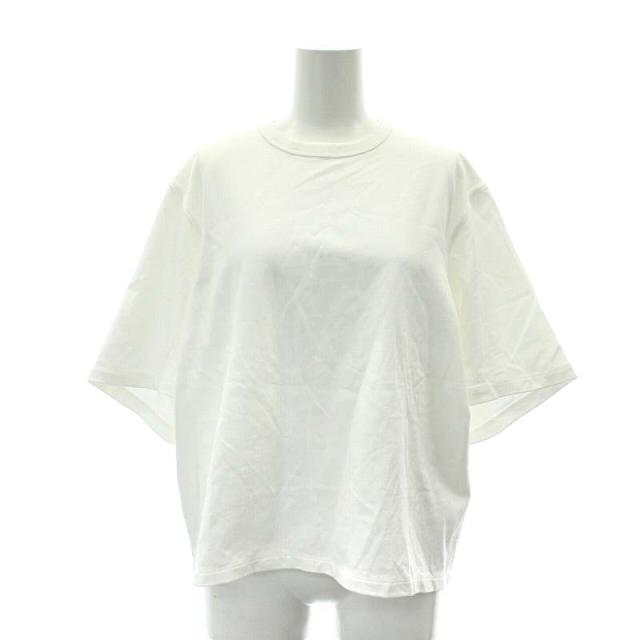 【中古】beautiful people suvin compact jersey half sleeve T-shirt  Tシャツ カットソー 半袖 ロゴ刺繍 38 白