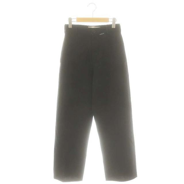 【中古】マルニ MARNI PUMU0270SU 24AW ロゴスラックスパンツ 44 黒 /MI ■OS ■SH メンズ