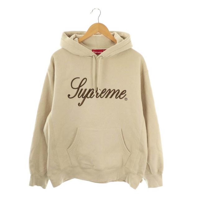 【中古】シュプリーム SUPREME 24AW Embroidered Script Hooded Sweatshirt パーカー プルオーバー 長袖 M