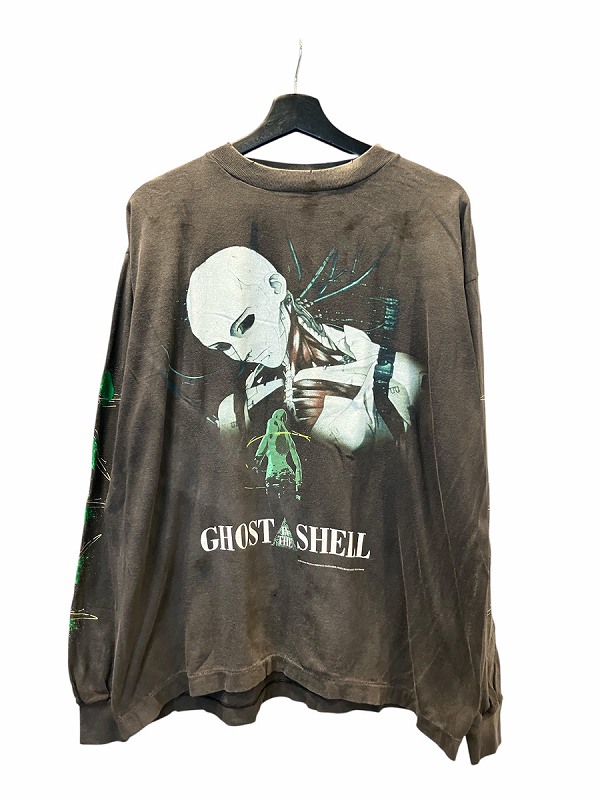 【中古】未使用品 セントマイケル SAINTMICHAEL SM-YS1-0000-C33 攻殻機動隊 プリント ロンT  M ブラック