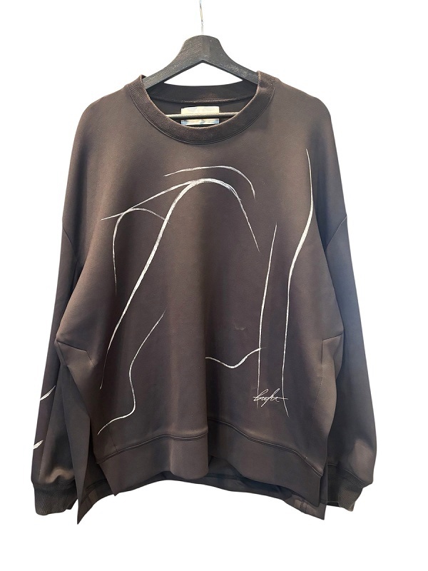 【中古】Lioht Bestreben リヒトベシュトレーベン スウェット トレーナー プルオーバー 2 黒 ブラック メンズ