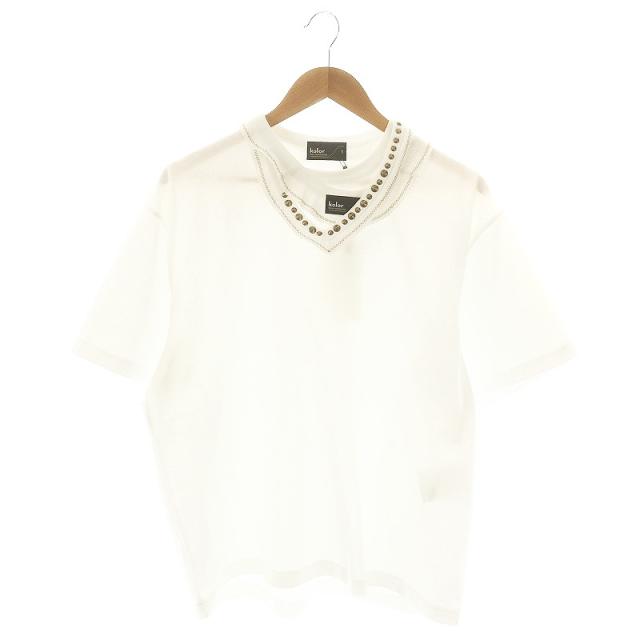 【中古】未使用品 カラー kolor タグ付き 25SS 25SCM-T09206-A T-Shirt Tシャツ カットソー 1 白 /MI ■OS ■SH