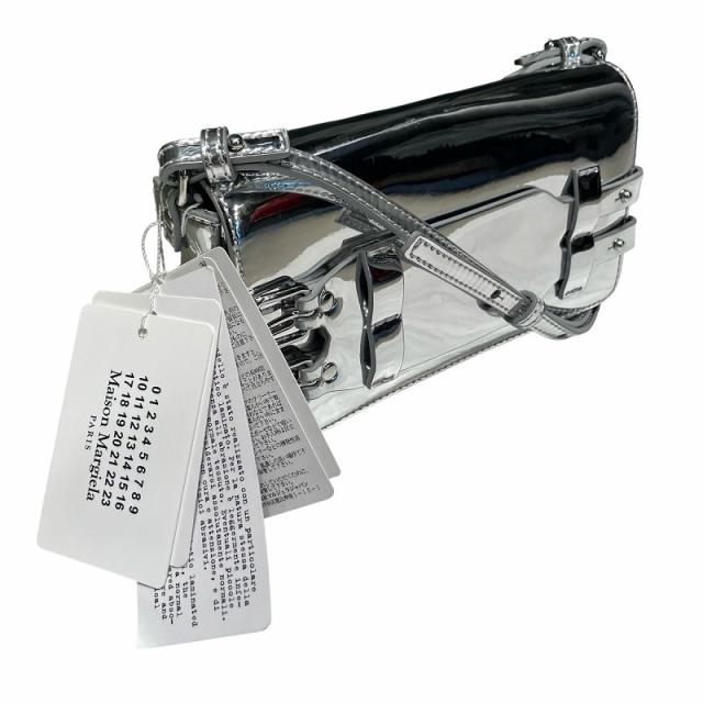 【中古】未使用品 エムエムシックス メゾンマルジェラ タグ付き ブレスレット バッグ スモール ショルダーバッグ