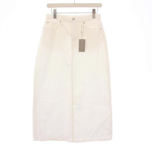 【中古】未使用品 セオリーリュクス theory luxe 25SS SLATE DENIM KYDEN デニムスカート ロング タイト 40