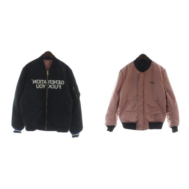 【中古】シュプリーム SUPREME アンダーカバー UNDERCOVER 16AW Reversible MA-1 ブルゾン リバーシブル