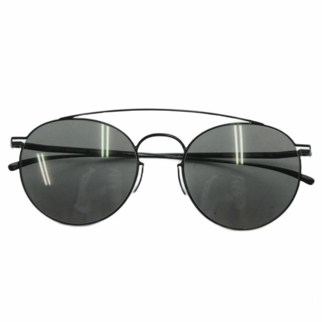 【中古】メゾンマルジェラ 眼鏡 サングラス メタルフレーム カラーレンズ ボストン ツーブリッジ