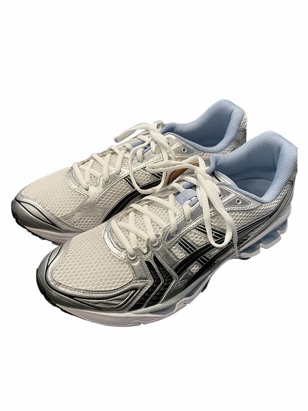 【中古】未使用品 アシックス asics ×JJJJoundGEL-KAYANO 14 タグ付き スニーカー 28.5?p 白 ホワイト 黒