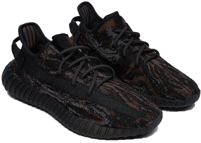 [アディダス] イージー ブースト 350 V2 [YEEZY BOOST 350 V2] ブラック/ブラウン/グレー GW3774 日本国内正規品