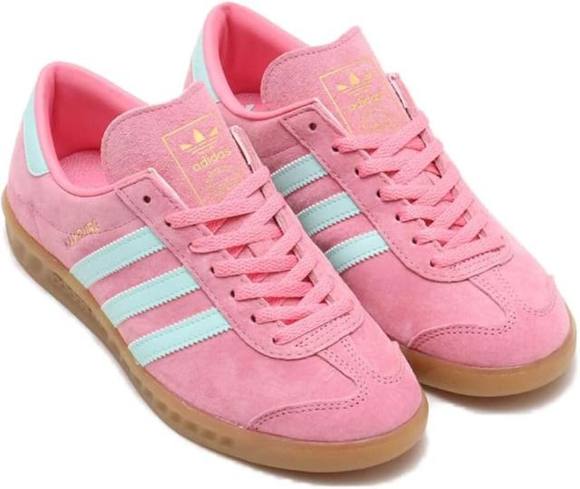 [アディダス] ハンブルク [HAMBURG] ブリスピンク/セミフラッシュアクア/ガム IH5459