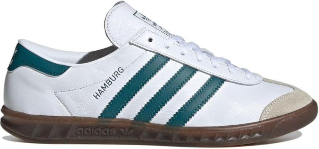 [アディダス] ハンブルク [HAMBURG] フットウェアホワイト/レガシーティール/ガム JH8562 日本国内正規品
