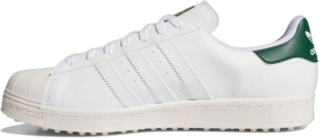 [アディダス] SS80 ゴルフ SL [SS80 GOLF SL] フットウェアホワイト/オフホワイト/カレッジグリーン IF1600