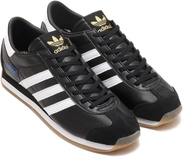 [アディダス] カントリージャパン [COUNTRY JAPAN] コアブラック/フットウェアホワイト/ブルー IH0299