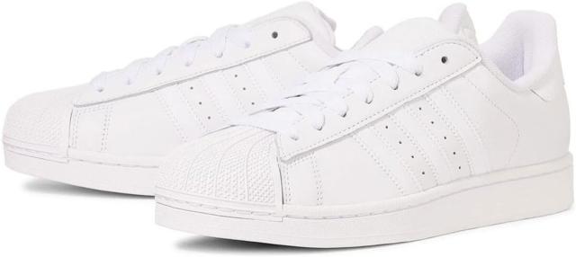 [アディダス] スーパースター II [SUPERSTAR II] クラウドホワイト/クラウドホワイト/クラウドホワイト JI0080