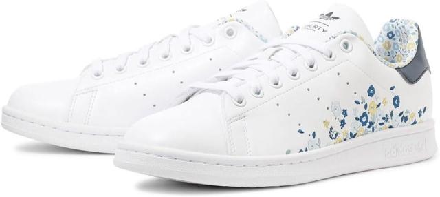 [アディダス] スタンスミス リバティ STAN SMITH LIBERTY フットウェアホワイト/フットウェアホワイト/チームブルー JP9796