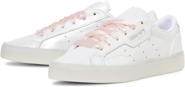 [アディダス] スリーク W [W SLEEK W] フットウェアホワイト/ゴールド JS1618