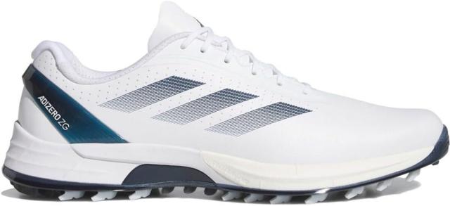 [アディダス] アディゼロ ゼッドジー 25 [GOLD ADIZERO ZG 25] クラウドホワイト/コレジエイトネイビー/ゼロメタリック IE3532