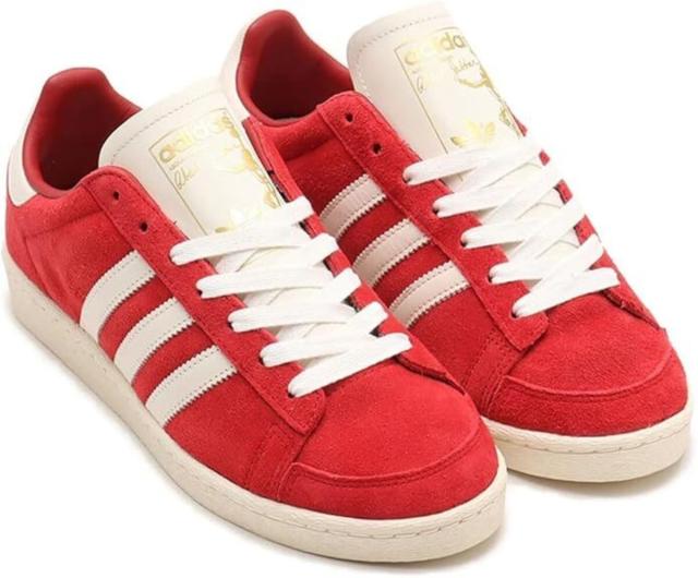 [アディダス] ジャバー ロー [JABBAR LOW] チームパワーレッド2/クリームホワイト/ゴールドメタリック JI3431