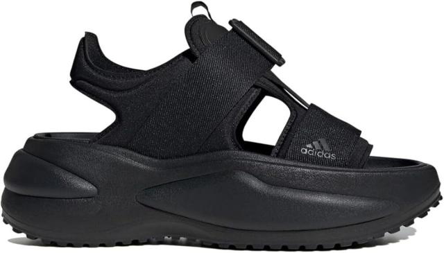 [アディダス] メハナ サンダル [W MEHANA SANDALS] コアブラック/カーボン/カーボン JI4800