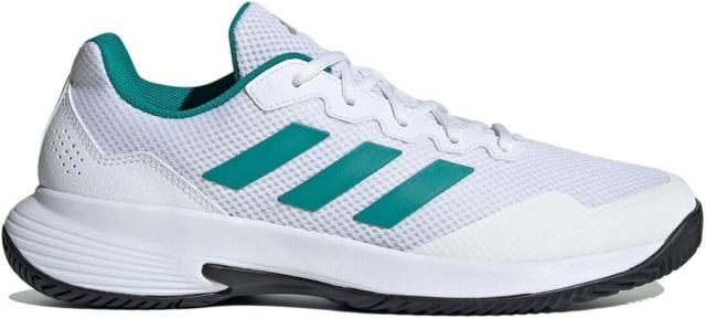 [アディダス] ゲームコート 2.0 テニス [GAMECOURT 2.0 TENNIS] クラウドホワイト/ピュアティール/コアブラック JP7722