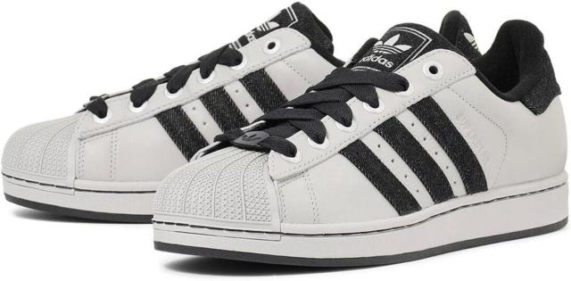 [アディダス] スーパースター II SUPERSTAR II グレー/コアブラック JP8760