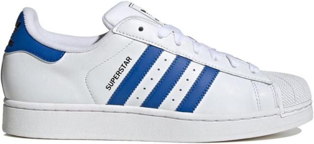 [アディダス] スーパースターII [SUPERSTAR II] クラウドホワイト/ブルー/コアブラック JQ4729