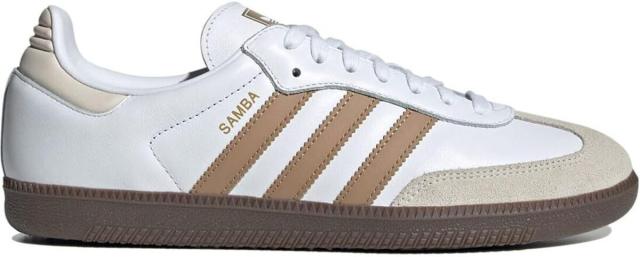 [アディダス] サンバ OG [SAMBA OG] クラウドホワイト/カードボード/ガム JR0912