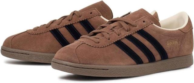 [アディダス] シュタット [STADT] ブラウン/ブラック/ゴールド JR2078