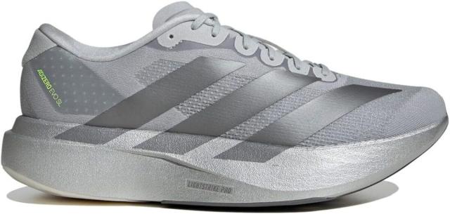 [アディダス] アディゼロ エヴォ SL [ADIZERO EVO SL] シルバーメタリック/アイアンメタリック/ハロシルバー JR3419
