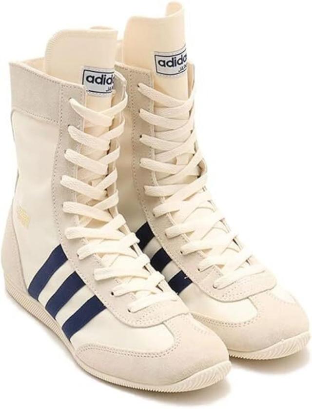 [アディダス] ジャパン H [W JAPAN H] クリームホワイト/ダークブルー/ゴールドメタリック JR8123