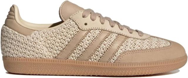 [アディダス] サンバ OG シューズ [W SAMBA OG SHOES] サンドストレータ/マジックベージュ/ガム JR9446