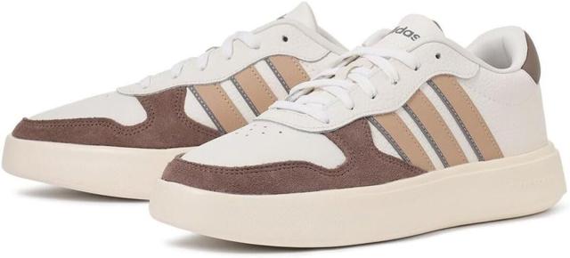 [アディダス] ライトコート [Litecourt] コアホワイト/ベージュ/ブラウン JS3877