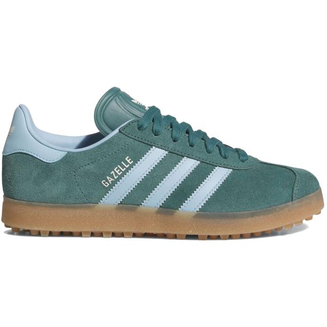 [アディダス] ガゼル スパイクレス ゴルフ [W GAZELLE SPIKELESS GOLF] Preloved Teal/Clear Sky/Gum JI4172