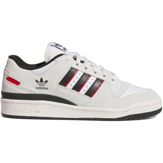 [アディダス] フォーラム 84 ロー アドバンス [FORUM 84 LOW ADV] クリスタルホワイト/コアブラック/ベタースカーレット JP6094