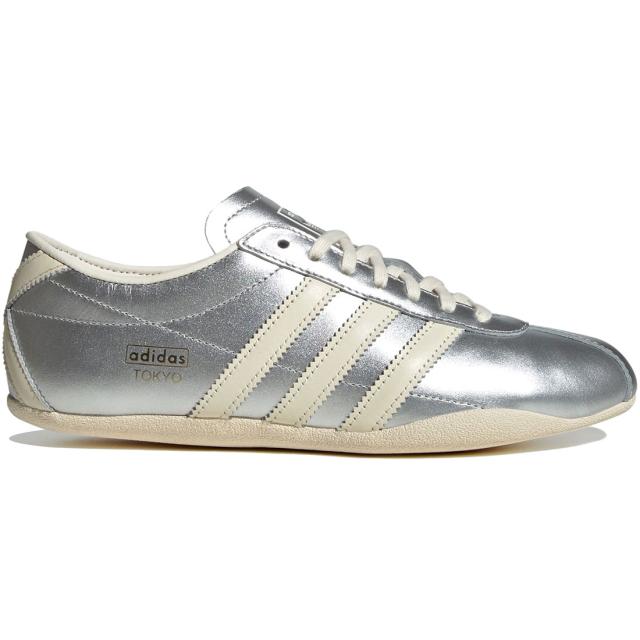 [アディダス] トーキョ— [TOKYO] シルバーメタリック/クリームホワイト/ゴールドメタリック JQ0593
