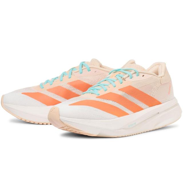 [アディダス] アディゼロ SL 2 [ADIZERO SL 2] クリスタルサンド/セミコーラル/フラッシュオレンジ JQ2799