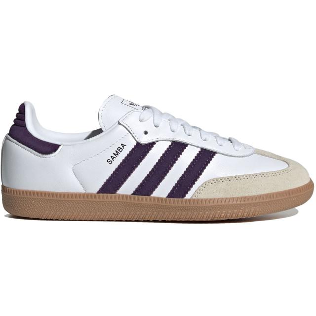 [アディダス] サンバ OG [SAMBA OG] クラウドホワイト/アルミナ/オーロラプラム JS1392